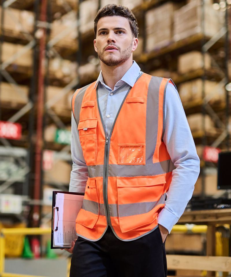 Pro hi-vis executive vest | RG469 | Jami Q's (Wrexham) Ltd